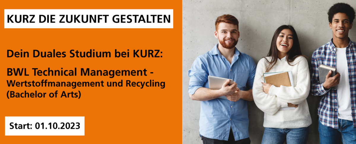 Lernen und Arbeiten für die ZUKUNFT – duales Studium BWL Technical Management ...